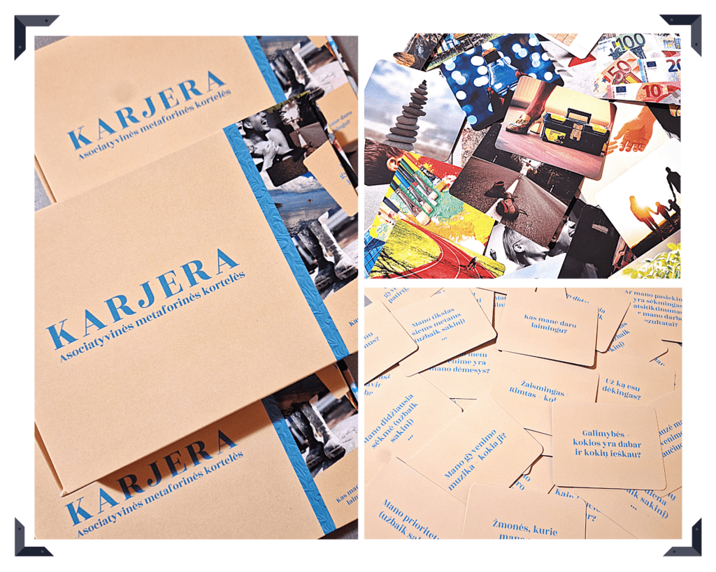 KARJERA metaforinės kortos | Metaforinės Kortos